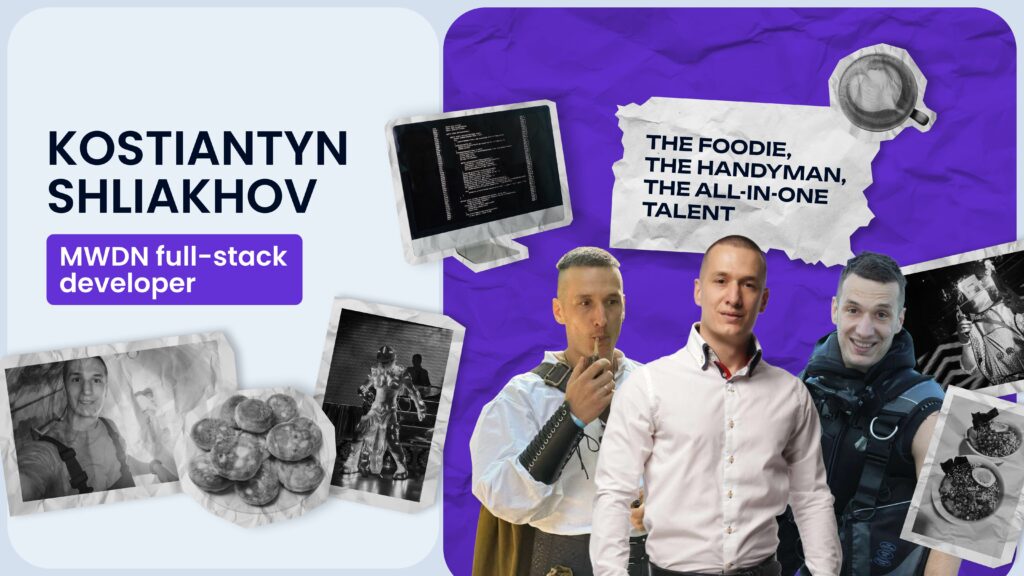 Shliakhov Kostiantyn, MWDN Full-stack Developer - MWDN OUTSTAFFING IT SERVICES